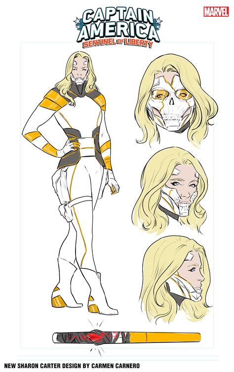 Sharon Carter Adopts A Killer New Look In The Aftermath Of Captain