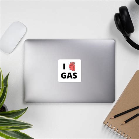 I Love Gas Sticker I Love Anesthesiology I Heart Etsy