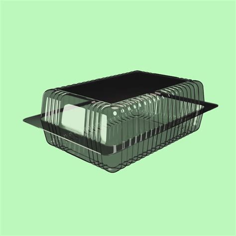 Premium Psd Food Plastic Packaging 3d Rendering