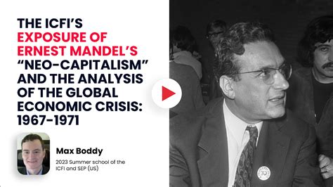 Ernest Mandel Late Capitalism Ernest Mandel Late Capitalism