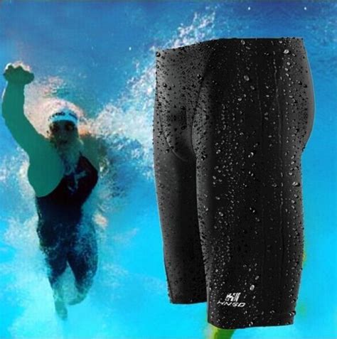 2015 New Fashion Swimwear Men Sharkskin Water Repellent Man Swimming
