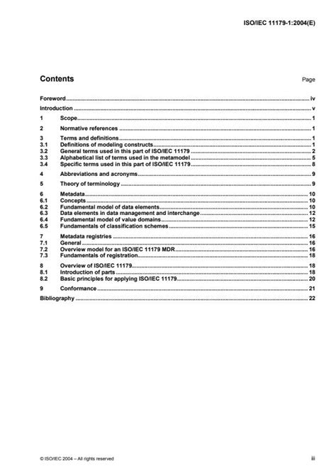 ISO IEC Information Technology Metadata Registries