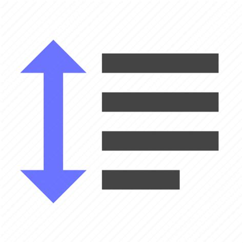 Spacing Direction Text Arrow Layout Formatting Content Icon