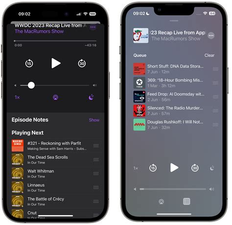 Here's What's New in the iOS 17 Podcasts App | MacRumors Forums