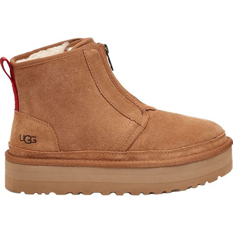 Ugg Neumel Platform Suede Zip Boot Womens Footwear