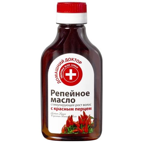 Domowy Doktor Olejek łopianowy na porost włosów ml