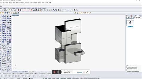 Rhino How To Build A Perfect 45 Degree Axon View YouTube
