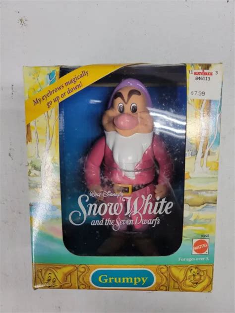 Mattel Grumpy Figure 6 Walt Disneys Snow White And The Seven Dwarfs £