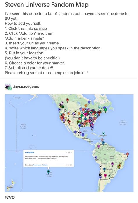 Steven Universe Fandom Map