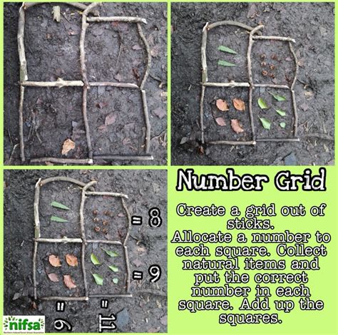 Number Grid • Forest Schools In Northern Ireland