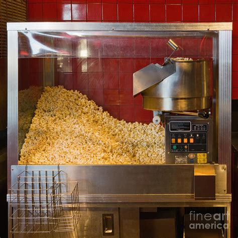 Commercial Popcorn Machine Photograph By Andersen Ross Pixels