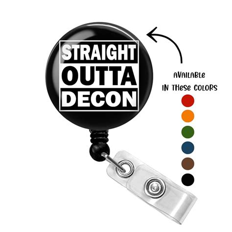 Spd Tech Badge Reel Spd Tech Badge Holder Sterile Processor Badge Reel Sterile Processor