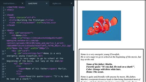 Instructions Card Html X Styles Css Chegg