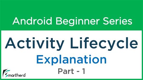 23 Android Tutorial Activity Lifecycle Part 1 Youtube