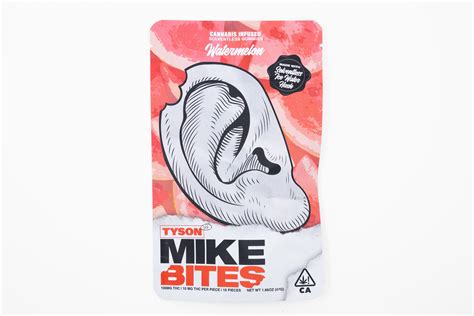 Mike Tyson 2 0 Gummies Mike Bites Ear Shaped Gummies W Solventless
