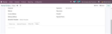 Odoo 16 Rental App Odoo V16 Enterprise Edition Book