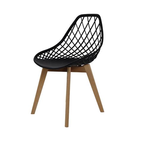 Cadeira Kaila Base Wood Fastshop