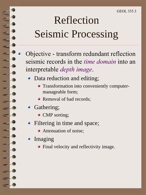 Pdf Geol 3353 Reflection Seismic Askca2017