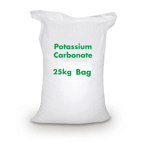 Pure Water Soluble Potassium Carbonate 25kg Bag Hydroponics