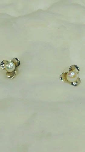 Natural Pearls Earring In Casting Duppi At ₹ 2800 Pair In Hyderabad Id 2856040421491