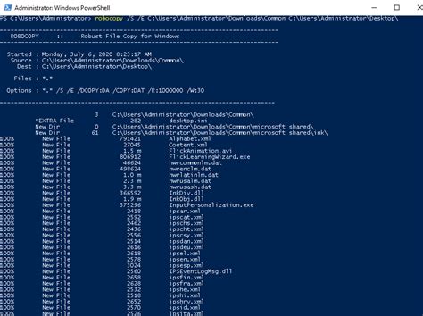 Robocopy Script To Copy Files From One Server To Another