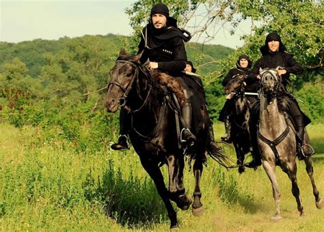 Adyghe People Traditional Costume Circassian Men Women Costumes