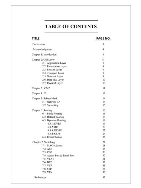 Ccna Project Report Pdf