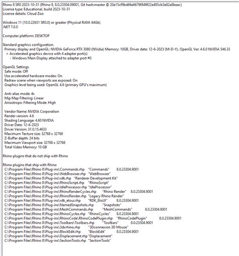 Rhino 8 Lag Layer Expansion Collapse Rhino For Windows McNeel Forum