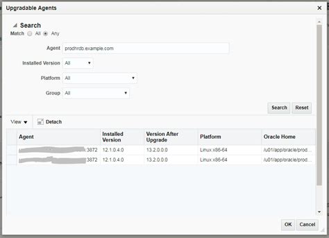 Gourangas Tech Blog Upgrade Oem Agent 12c To 13c