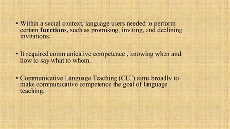 Clt Communicative Language Method Pptx