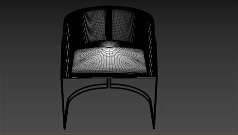 둥근 유리 식탁과 의자 세트 3d 모델 29 Max Fbx Obj Free3d