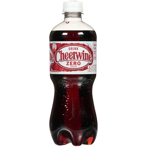 Cheerwine Zero Sugar 20 Fl Oz