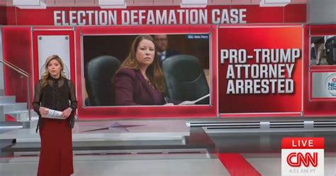 Pro Trump Lawyer Stephanie Lambert Arrested After Hearing