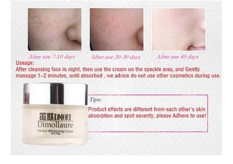 Dimollaure Strong whitening cream + Hyaluronic Acid serum Moisturizing ...