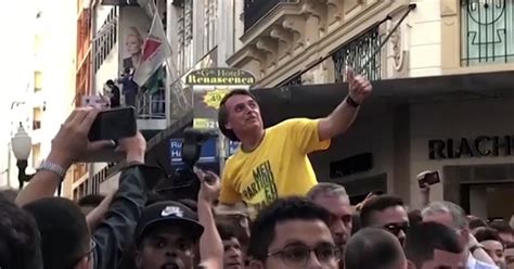 Leading Brazilian Presidential Candidate Stabbed At Rally Huffpost Uk