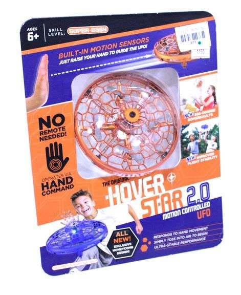 Hover Star Motion Controlled Ufo Action Toy No Remote Needed