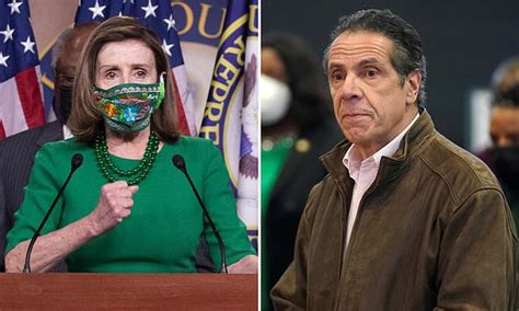 Nancy Pelosi Says Cuomo Sexual Harassment Allegations Are Serious And Credible Daily Mail Online