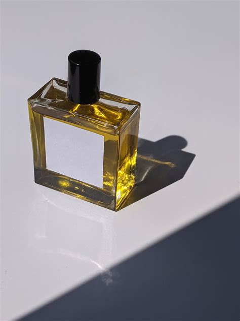 Empty 100ml 3 4oz Square Clear Glass Bottle No Lid Perfume Supplies