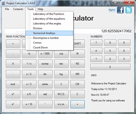 Project Calculator Download Softpedia