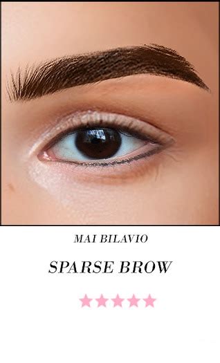 Second Life Marketplace Mai Bilavio Microbladed Brow Sparse Catwa
