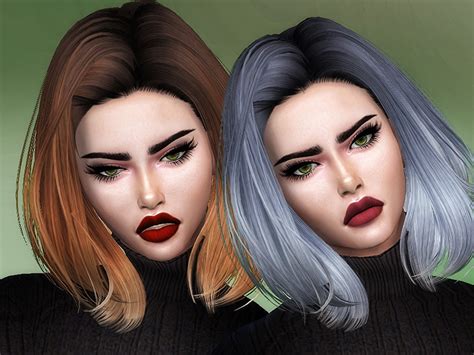 The Sims Resource Skysims 242 Hair Retexture