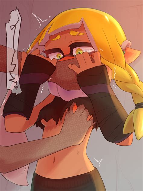 Rule 34 1girls Agent 3 Splatoon Braid Splatoon Breast Grab