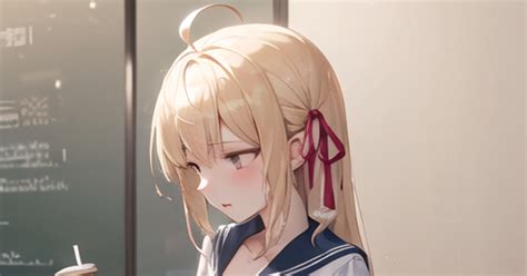 ブラジャー アリスリーゼ カフェで下着チャレンジ 01 萌風（moeka）のイラスト Pixiv