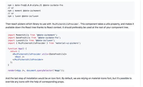 README Not Updated With Breaking Change Issue Mui Material Ui Pickers GitHub