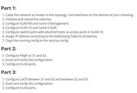 Solved Addressing Table Part Cable The Network As Chegg