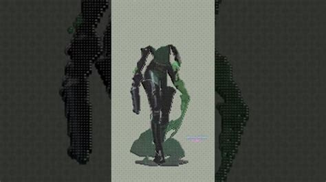 Viper Valorant Pixel Art In Among Us Shorts │ Amongusアモングアス Youtebe動画