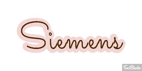 Siemens Brand Animated  Logo Designs