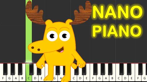 Moose A Moose Believe In Spring Piano Tutorial - YouTube