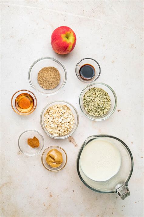 High Protein Overnight Oats Vegan Desiree Nielsen