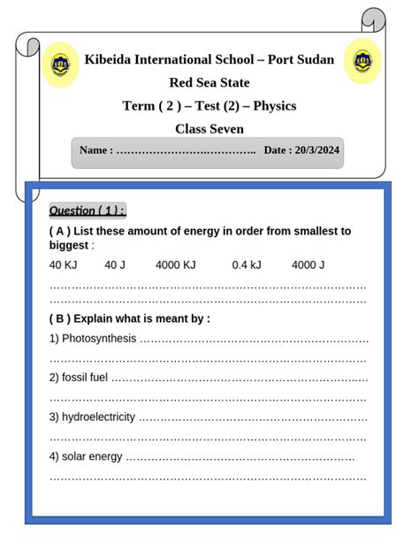 term 2 test 2 physics class 7 pdf science and mathematics